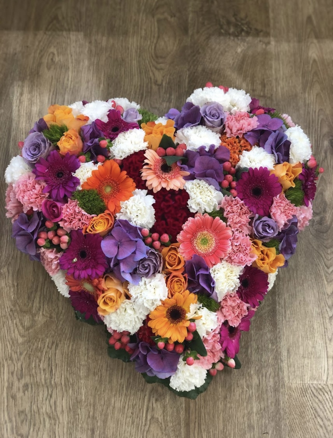 Coeur deuil | Livraison à Bastia | Langage Des Fleurs