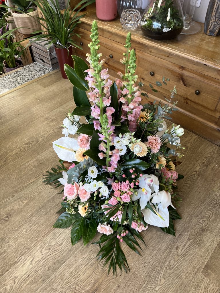 Coussin conique Deuil | Livraison à Bastia | Langage Des Fleurs