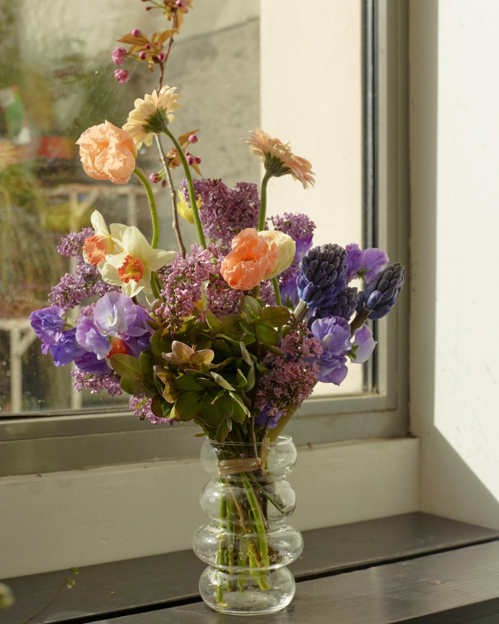 Bouquet Félicitations | Livraison à Bordeaux | Vert et Verre
