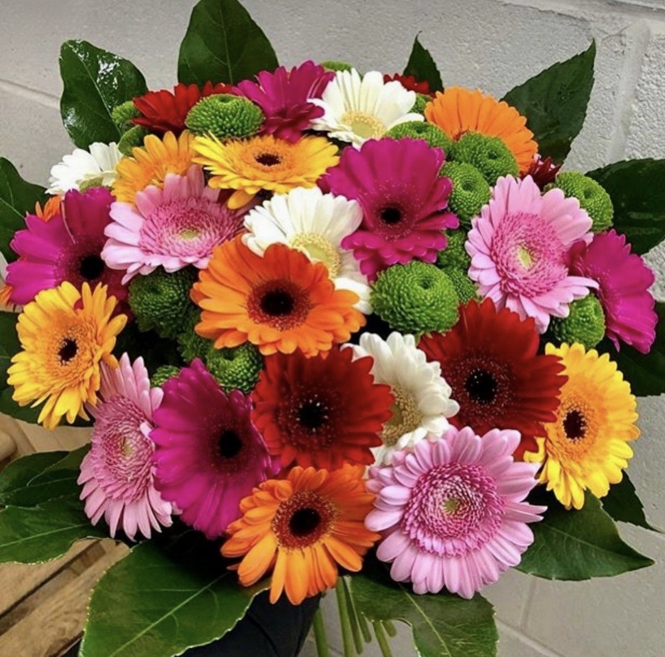 Bouquet coloré Germini | Livraison à Aix-en-Provence | Les fleurs de Célony